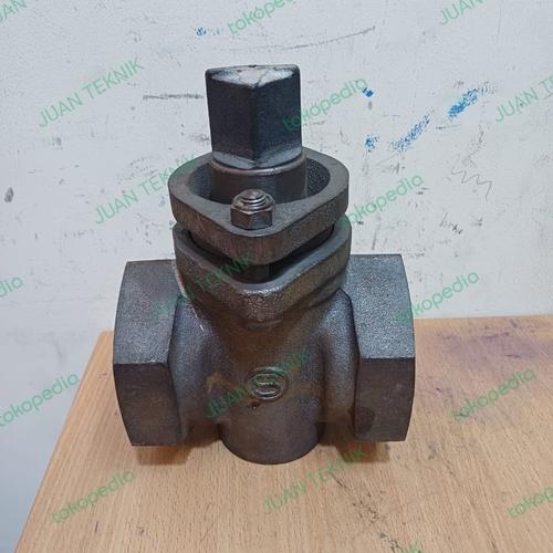 Jual plug valve s brand 2" inch dn50 drat/plug kran sbrand 2" inch dn50 ...