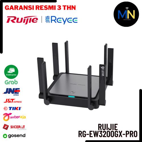 Jual Ruijie RG-EW3200GX-PRO 3200M Wi-Fi 6 Gigabit Router Dual-band ...