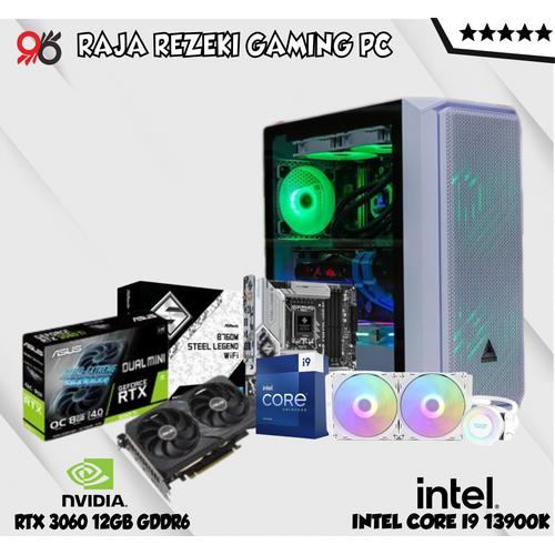 Jual RAJA PC GAMING INTEL I9 13900K RTX 3060 12GB GDDR6 RAM 32GB - Kota ...