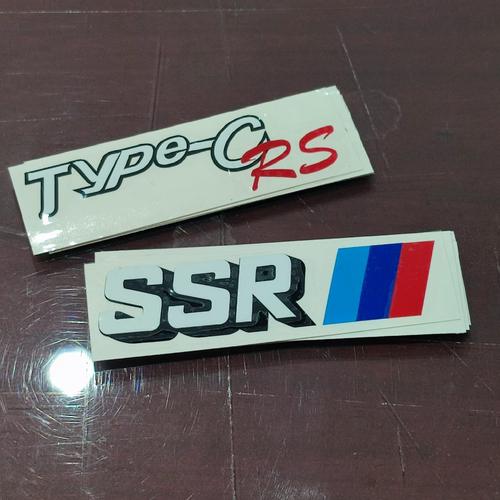 Jual SSR Type C RS decal cutting sticker velg - Kota Semarang - BRASCO ...