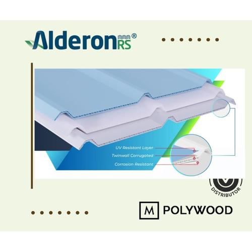 Jual Alderon Lite uPVC - Putih, 4M Lari - Jakarta Barat - Mpolywood ...