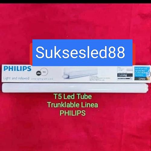 Jual Lampu TL Neon T5 PHILIPS LED TUBE TRUNKABLE Linea 4W 4WATT 30cm -PUTIH - NATURAL WHITE ...