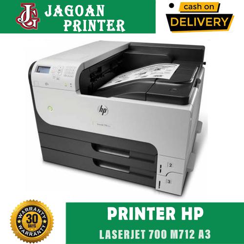 Jual Hp LaserJet 700 m712 | Printer Hp LaserJet 700 m712 A3 siap pakai ...