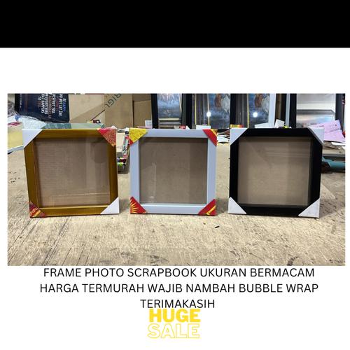 Jual BINGKAI FOTO BOX/ FRAME PHOTO BOX/ A1.A2.A3.A4.A5.A6 - Putih, A6 ...