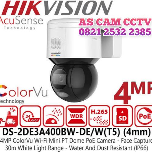 Jual IP CAMERA PTZ HIKVISION 4MP ColorVu - DS-2DE3A400BW-DE - Jakarta ...