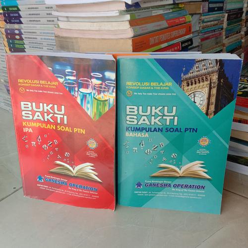Jual Buku Sakti Kumpulan Soal PTN IPA & Bahasa (2 Buku) - Ganesha ...