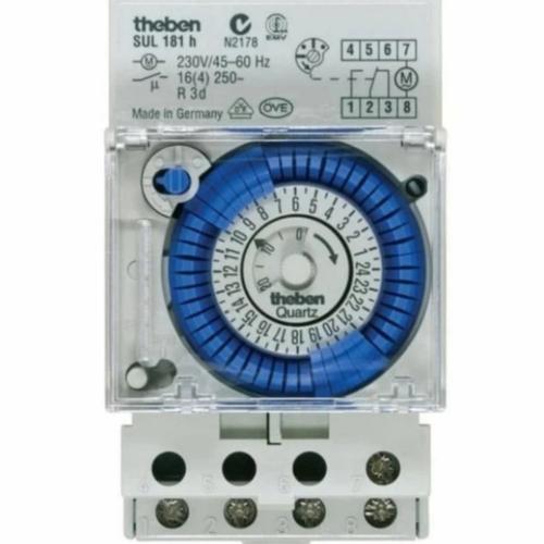Jual Timer Theben Sul 181H Original 24Jam/Timer Waktu, Theben Germany ...