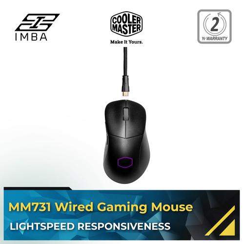 Promo Cooler Master MM731 Wired gaming Mouse [Micro Switch 70M, PAW3370 ...
