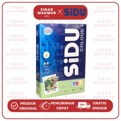 Jual Kertas HVS Warna/Colour Paper Sidu A4 70gr (RIM) - Merah Muda ...