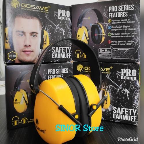 Jual Earmuff Gosave Safety PRO Series Premium Penutup Telinga Ear Muff ...