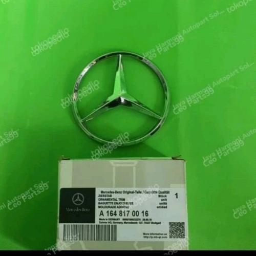 Jual Logo Bintang Bagasi Belakang Mercedes Benz W164 ML GL/EMBLEM MERCY ...