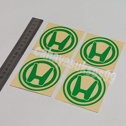 Jual Cutting Sticker Motor Logo Honda Hijau Reflective Stiker Tangki ...