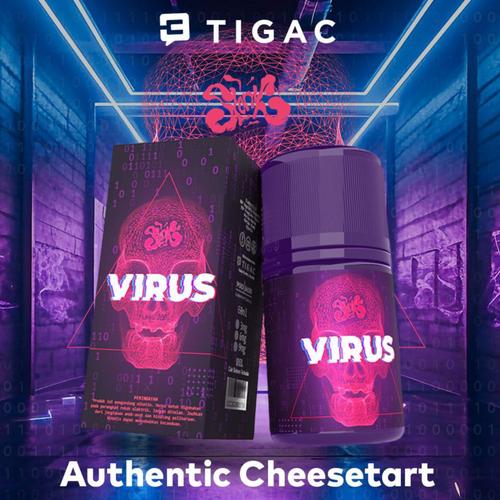 Jual Slank Virus Authentic Cheesetart 60ML by Tigac x Slank - Liquid ...