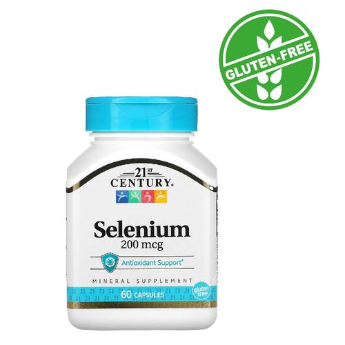 Jual 21st Century, Selenium, 200 mcg, 60 Capsules antioksidan - Jakarta ...