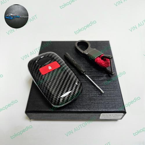 Jual cover kunci remote carbon toyota Raize Rocky atau all new Avanza ...