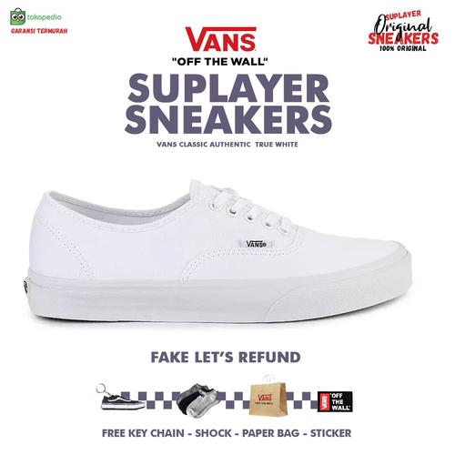 Promo Vans Authentic Classic White Original BNIB - 39 - Jakarta Barat ...