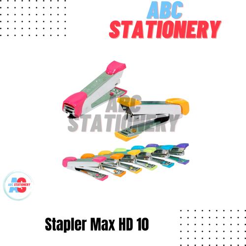 Jual Stapler/Staples Kecil Max HD 10 (warna dikirim acak) - Jakarta ...