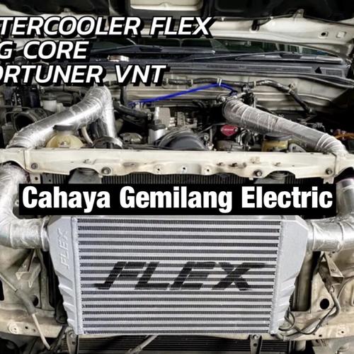 Jual Intercooler flex pro drag prodrag kit big core fortuner VNT 2kd ...