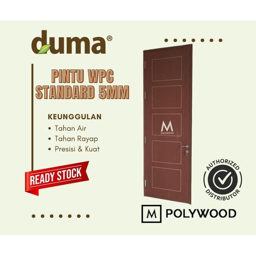 Jual Pintu Duma 5mm WPC Standart - Router Board (Lebar 92cm) - 92x220cm ...