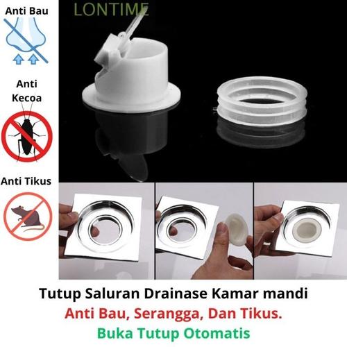 Jual Penutup Saluran Drainase Kamar Mandi Anti Kecoa Serangga Bau dan ...
