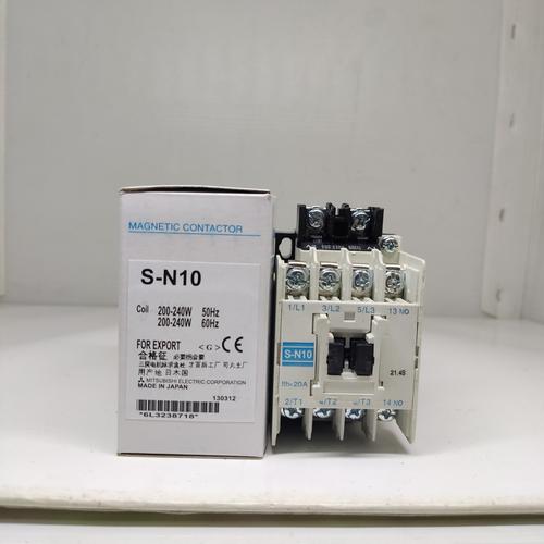 Jual Kontaktor / Contactor Mitsubishi S-N10 SN-10 SN 10 SN10 220v ...