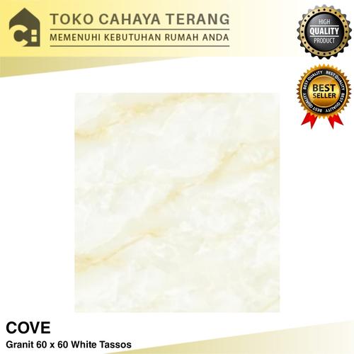 Jual Granit Cove 60 x 60 White Thassos Glazed Polished / Granite Tile ...