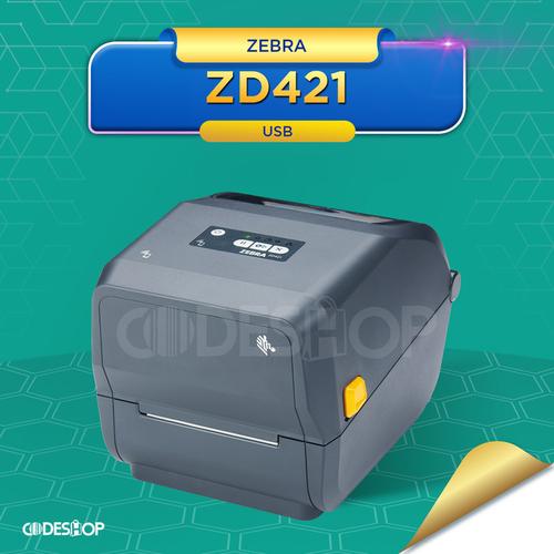 Promo Printer Zebra ZD421 Cetak Label Stiker Barcode ZD-421 Cicil 0% 3x ...