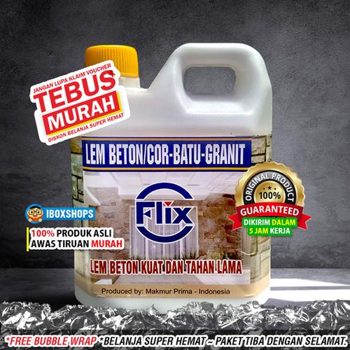 Jual FLIX LEM BETON BATU GRANIT - Kota Surabaya - iBoXShops | Tokopedia