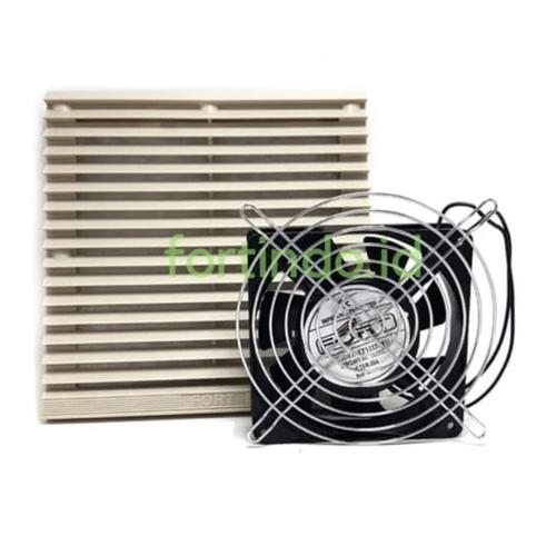Jual Filter Fan Plastik Model 255 x 255 (For Fan Size 200x200) FORT ...