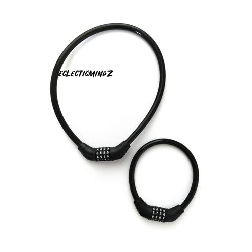 Jual bike lock kunci sepeda spiral kombinasi angka gembok - Jakarta ...