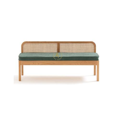 Promo bangku sofa seater bench santai taman rotan kayu jati busa ...