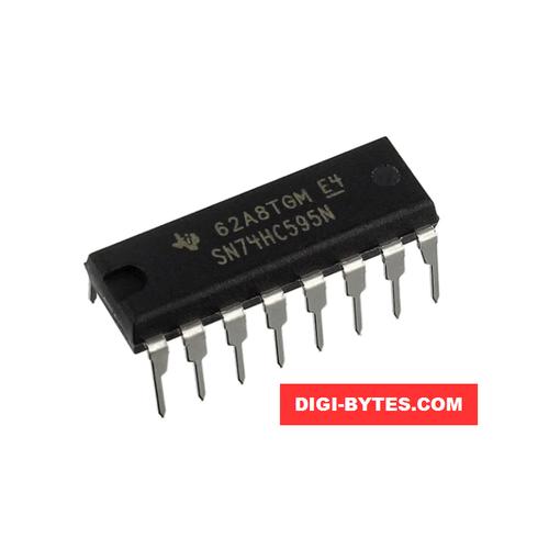 Jual 74HC595 - Serial In Parallel Out (SIPO) Shift Register with ...