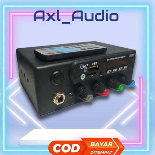 Jual Power ampli mini bluetooth amplifier mic karaoke - Ampli, ampli ...