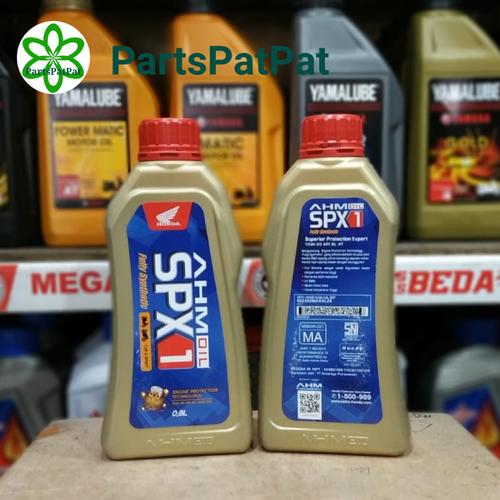 Jual OLI MESIN AHM OIL OLI SPX1 SPX 1 SPX-1 08LT 800ML 10W30 10W-30 ...