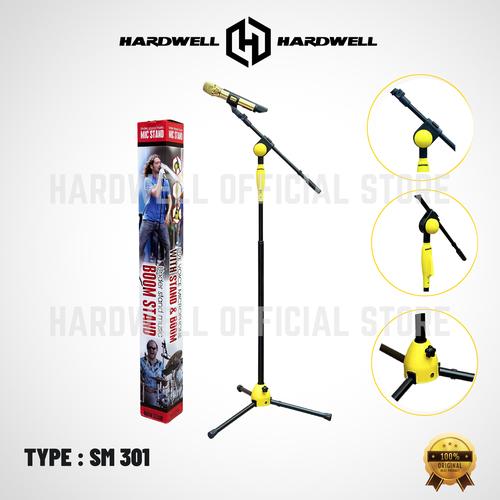 Jual StandMic / Stand Microphone Lantai Hardwell SM 301 / SM301 ...