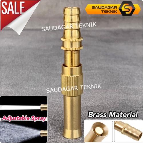 Jual Semprotan Air Kuningan Selang Hose Nozzle Spray Cuci Mobil Taman ...