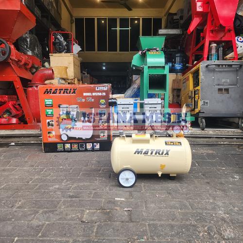 Jual MESIN KOMPRESSOR ANGIN UDARA OILLESS 1HP 25L MATRIX OFS 750 25 ...