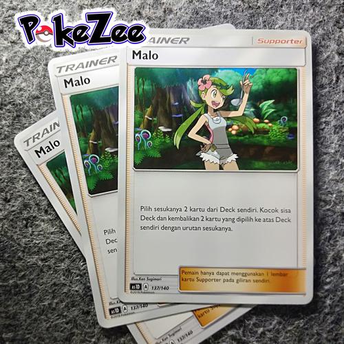 Jual Malo Kartu Trainer Supporter Pokemon TCG Indonesia - Kota Depok ...