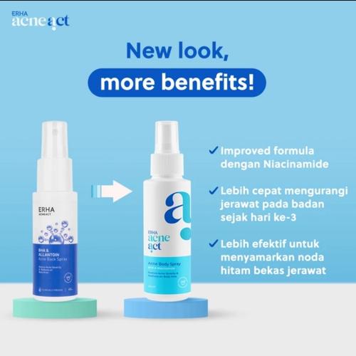 Jual Erha Acneact Acne Back Spray 100ml Jerawat Punggung 100ml ...
