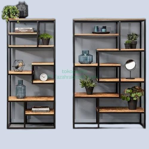 Jual partisi ruangan besi hoolow dan kayu mahoni 200x100 - Kota ...