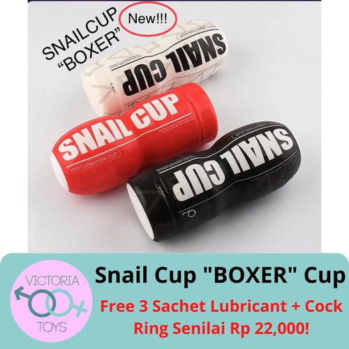 Promo Snail Cup "BOXER" Cup Alat Bantu Pijat Terapi Relax Pria ...