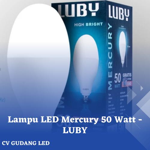 Jual Lampu LED Mercury 50 Watt - LUBY - Kab. Sleman - CV GUDANG LED ...
