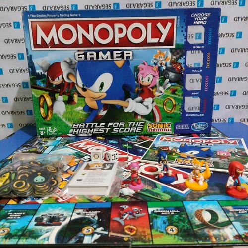 Jual Board Game - Monopoly Gamre Sonic Edition Original by Hasbro ...