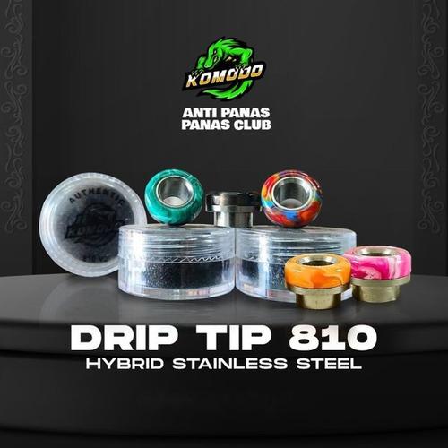 Jual Komodo Driptip 810 Hybrid Stainless Steel - Komodo Drip Tip ...