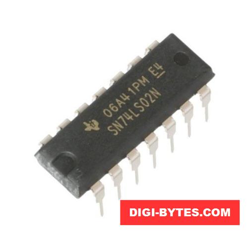 Jual 74LS02 - Quad 2 Input NOR Gate - Kota Semarang - bytes-master ...