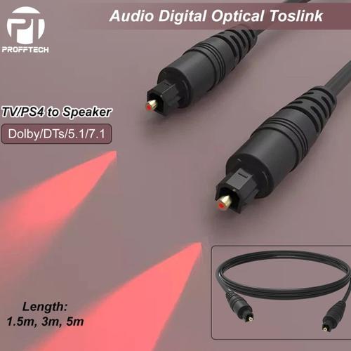 Jual Kabel Audio Digital Optical Toslink/SPDIF.Audio Kabel Fiber Optic ...