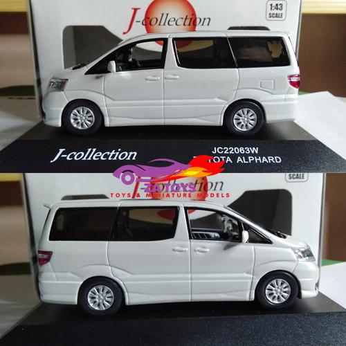 Jual Diecast Toyota Alphard G V6 First Gen White Pearl by J-Collection ...