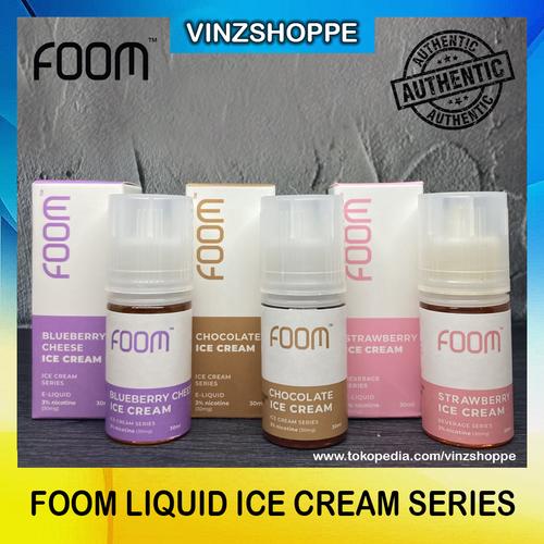 Jual Liquid Salt Foom Ice Cream Series 30ml by Foom Lab - Nic 30mg ...