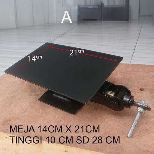 Jual lifting lab table / meja adjustable / meja hidrolik / router lift ...