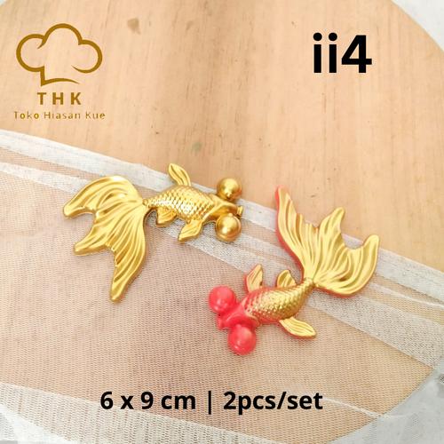 Jual ii4 - Hiasan kue Cake Topper Imlek Ikan Emas - Kota Surabaya ...